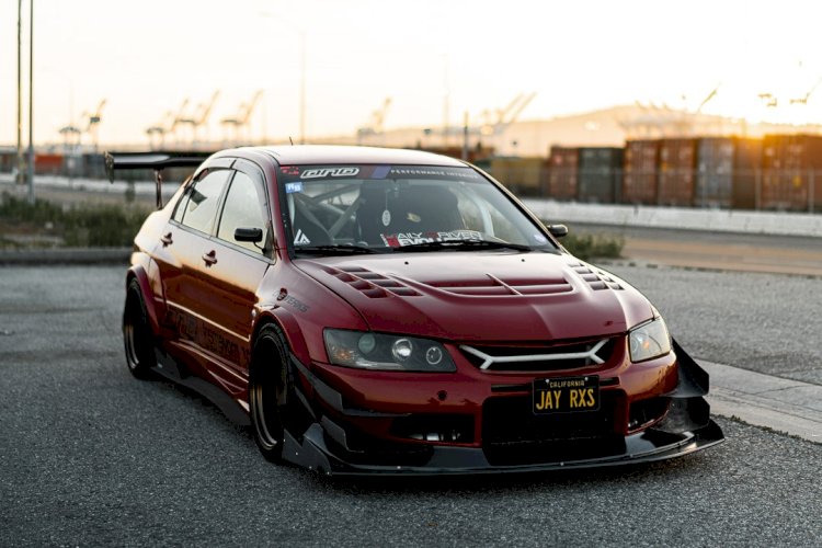 Jay Roxas - 2006 Mitsubishi Lancer Evolution IX SE - Stance Auto Magazine