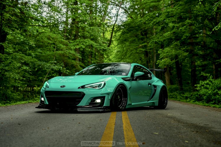 Subaru Brz Green