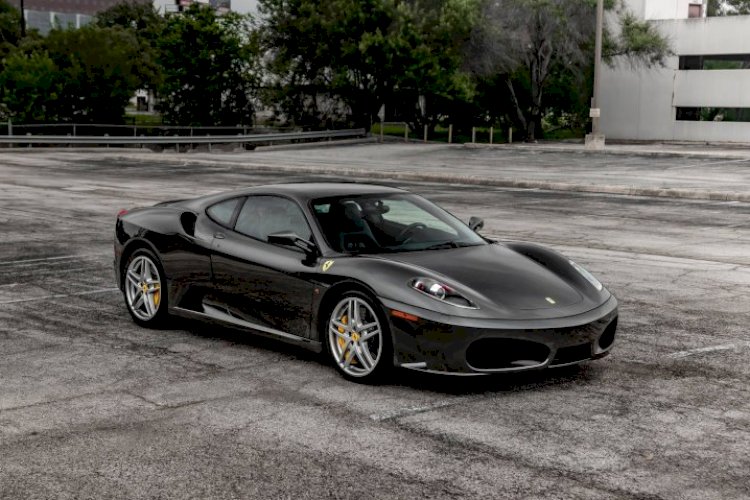 A Factory Manual Ferrari F430 And A Converted Manual Ferrari F430 Are ...