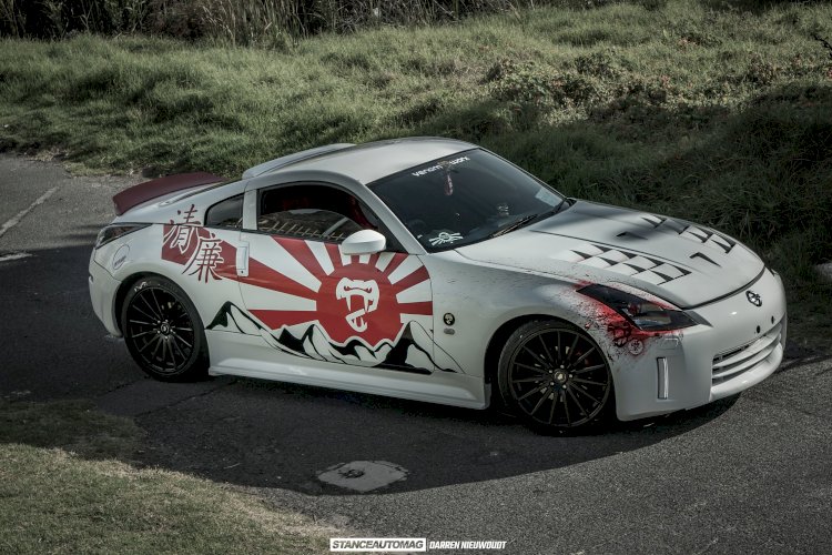 Theo August 2003 Nissan 350z Japan import - Stance Auto Magazine