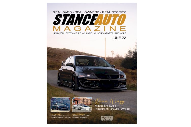Stance Auto Magazine June 2022 Printed Magazine - Stance Auto Magazine