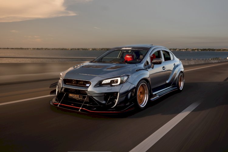 Air Ride Subaru STI With A Varis Widebody Kit - Stance Auto Magazine