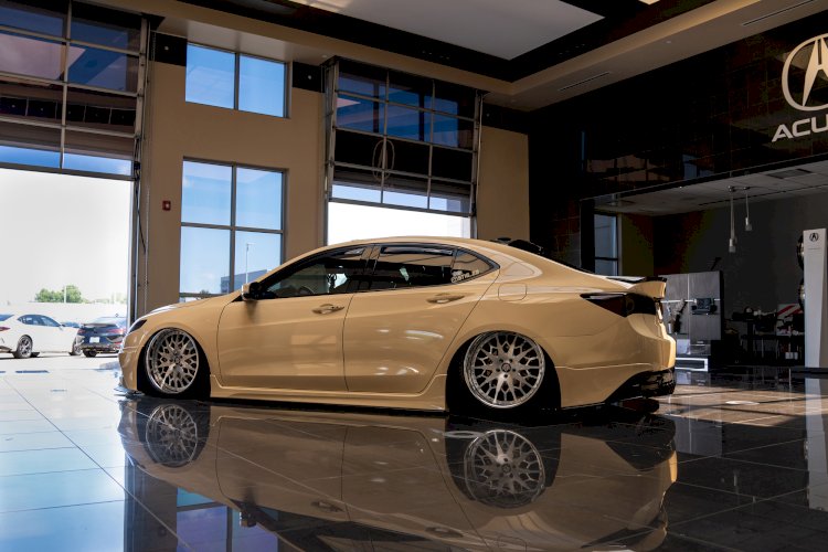 2015 Bagged Acura TLX - Omar Stigler - Stance Auto Magazine