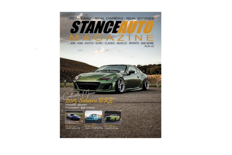 Stance Auto Printed Magazine August 2022 - Stance Auto Magazine