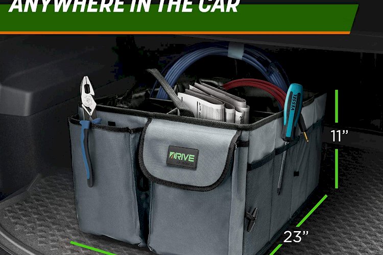 Drive Auto Products Car Boot Organiser - Stance Auto Magazine