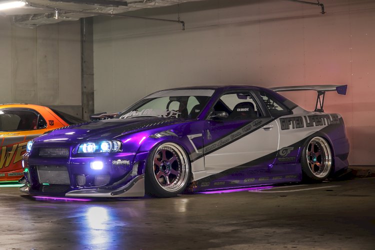 R34 Skyline 2 Door Coupe - Ryohei Koyabu - Stance Auto Magazine