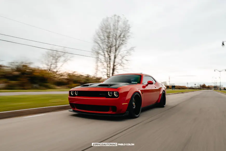2018 Widebody Challenger Dodge Hellcat: Corey Garlands Dream Build ...