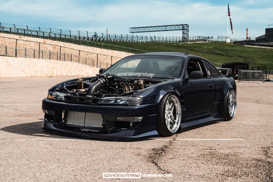 Twin-Turbo LS-Swapped Nissan 240SX: Drew King - Stance Auto Magazine