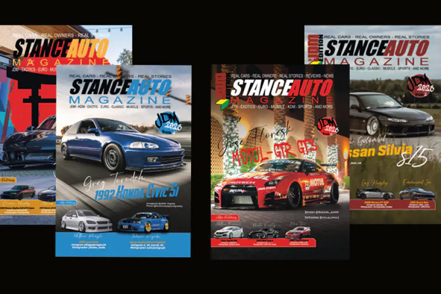 Who Is The Only JDM Magazine Still in Print - Stance Auto Magazine