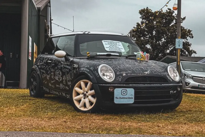 The Chalkboard Mini: A Creative Twist on a 2001 Mini Cooper R50 ...