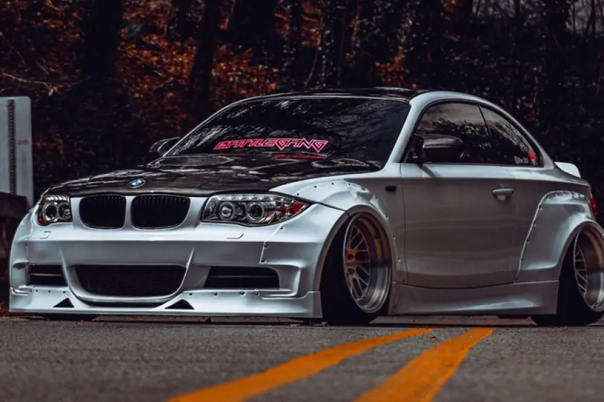 2011 Bagged BMW 135i e82: Slammed And Wide Kitted - Stance Auto Magazine