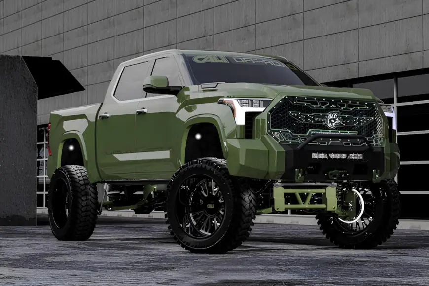 Building a 1-of-1 SEMA Truck: 2022 Lifted Toyota Tundra Hybrid - Stance ...