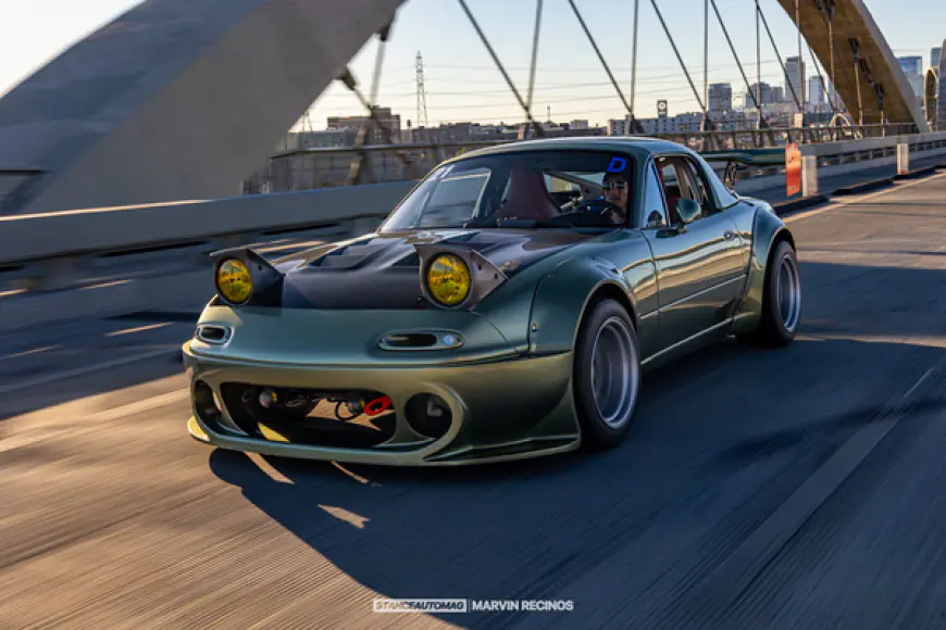 1993 Supercharged Mazda Miata: Crafting a Dream Roadster - Stance Auto ...