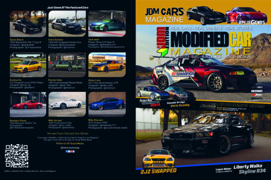 Stance Auto Launches a New Modified Car Magazine - Stance Auto Car Magazine