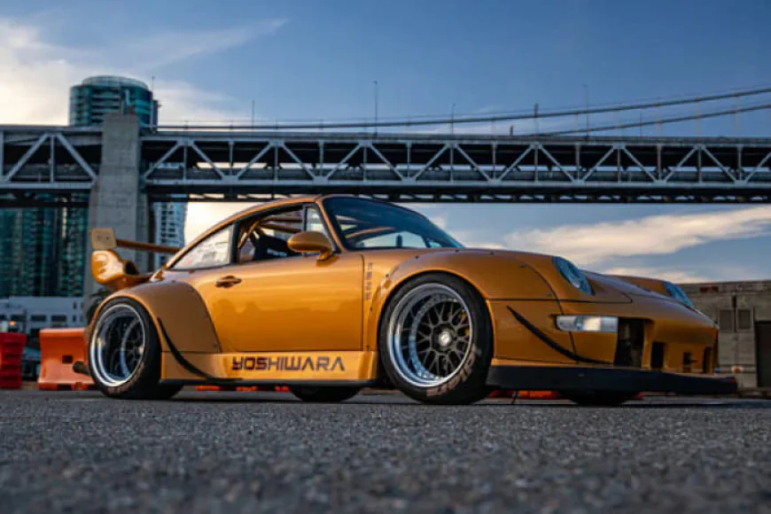 Golden: The 1997 RWB 993 Porsche 911 Targa - Stance Auto Magazine