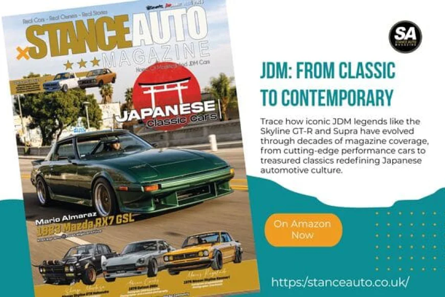 From Classic to Contemporary: The Evolution of JDM Legends in Magazine ...