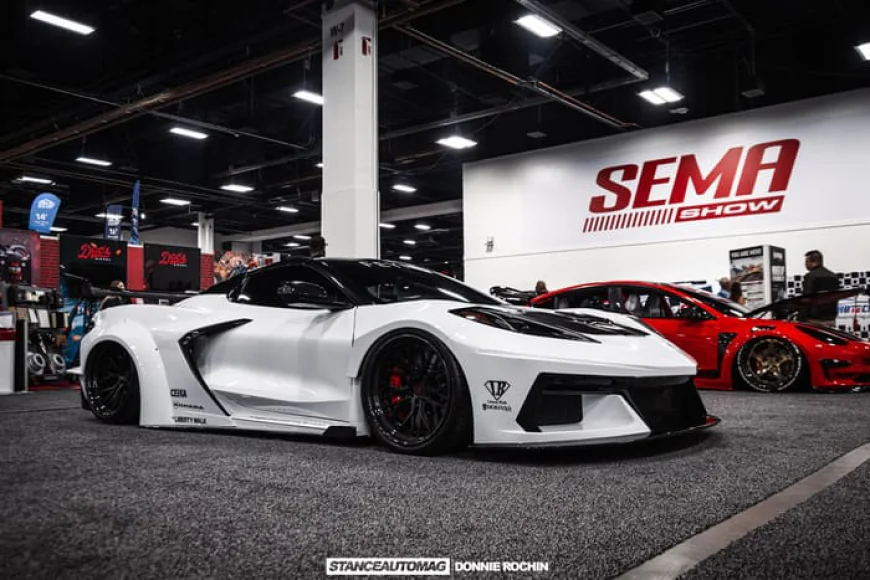 Liberty Walk Twin-Turbo C8 Corvette SEMA Showpiece - Stance Auto Magazine