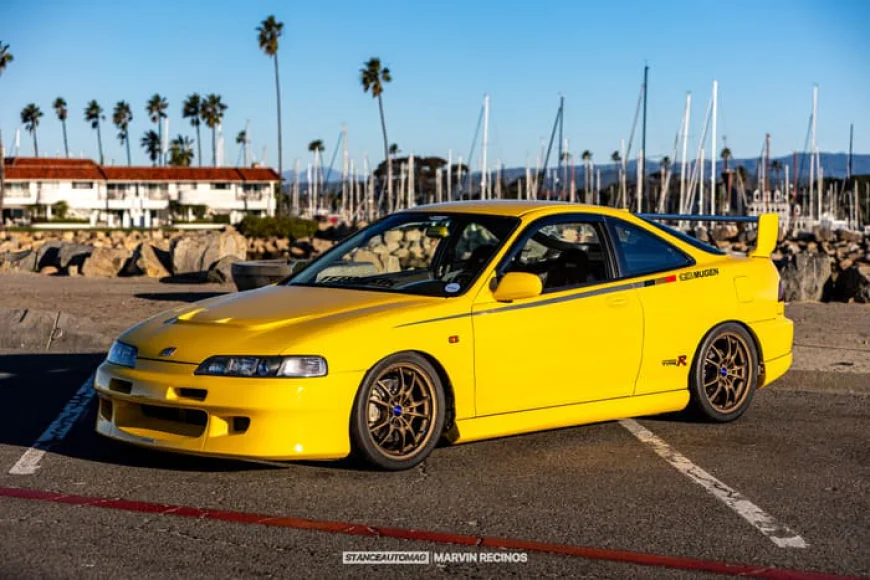 Acura Integra Type R Phoenix Yellow Mugen Time Capsule K20 Swap ...