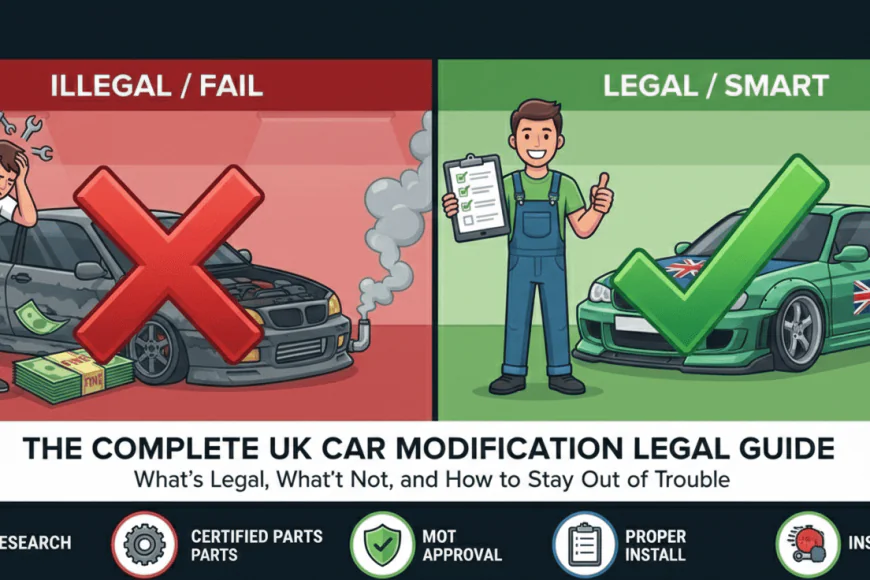 The Complete UK Car Modification Legal Guide: What's Legal, What's Not ...